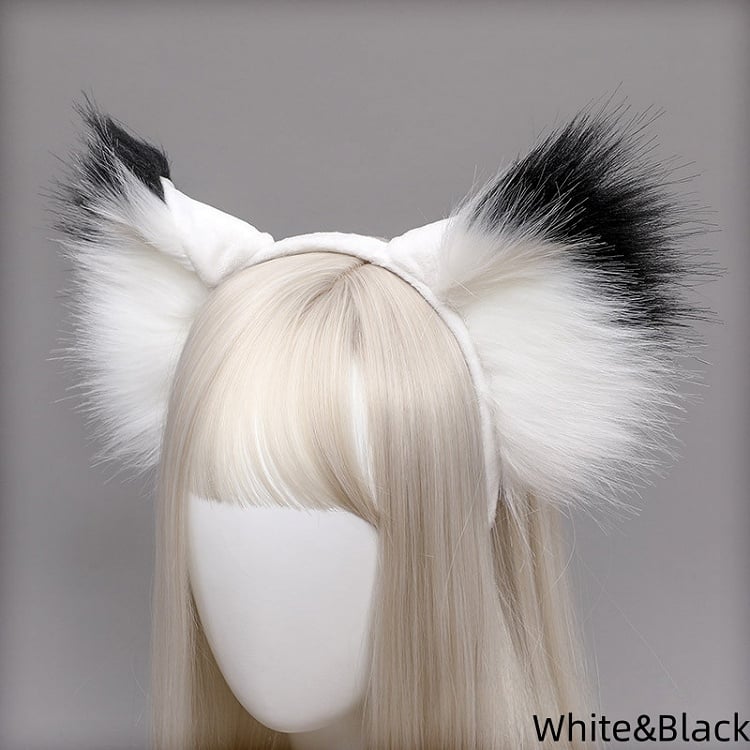 6 Colors Plush Fox Ear Lolita KC – LilyVow
