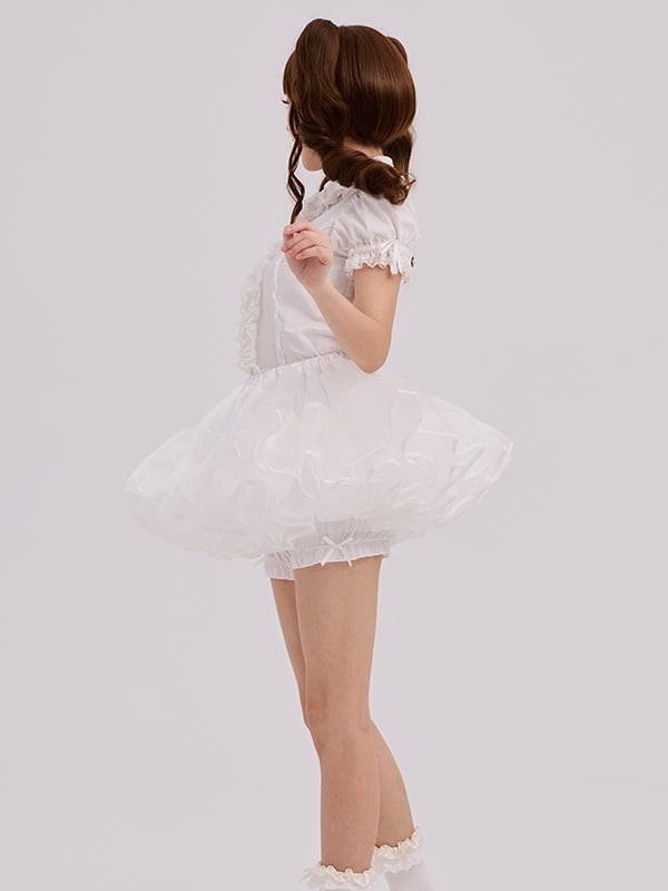 White 30CM Puffy Petticoat – LilyVow